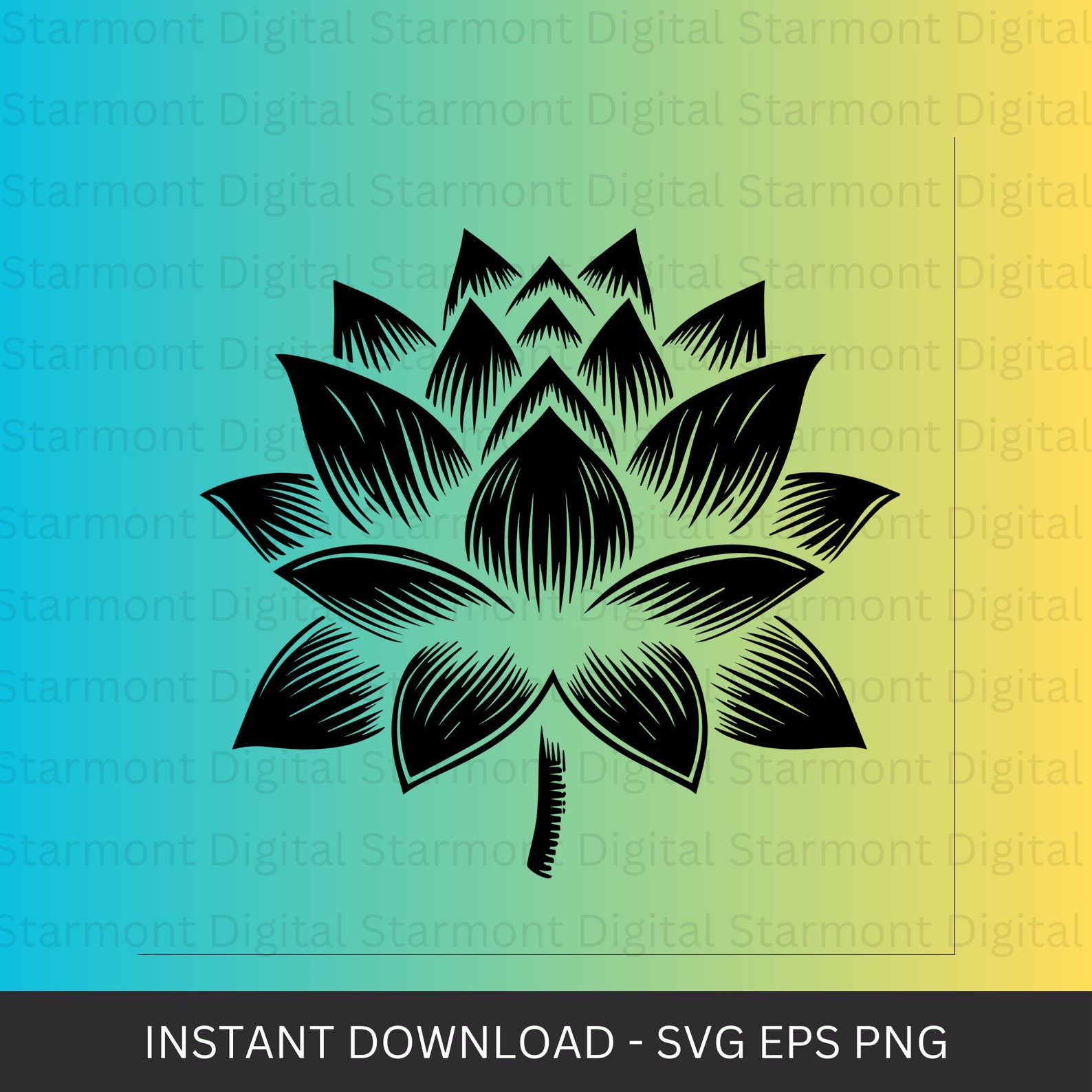 LOTUS SVG, Lotus Flower Svg, Lotus Clipart, Lotus Cricut , Lotus Cut ...