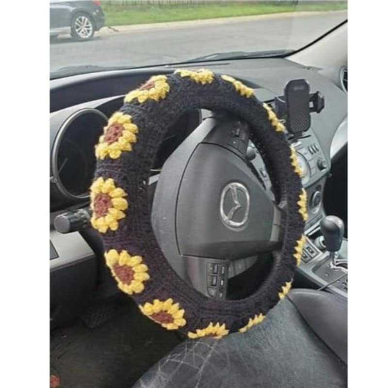 Square steering wheel cover - Etsy.de