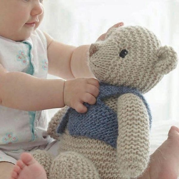 Teddy Knitting Pattern - Etsy UK