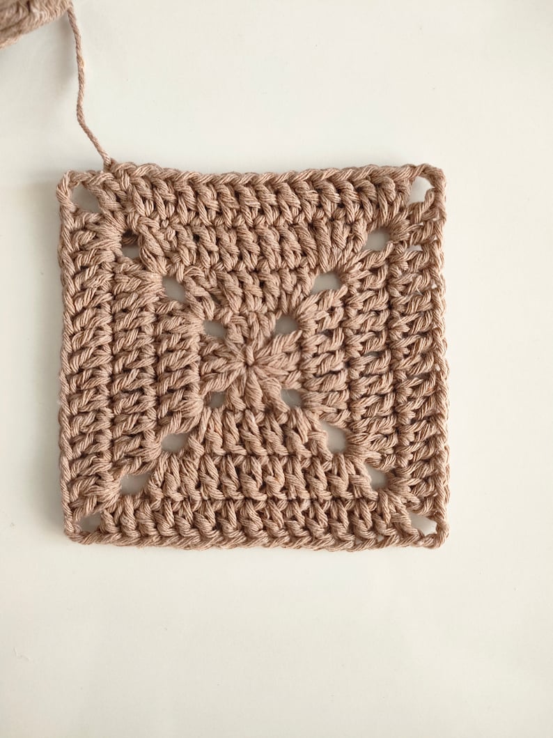 Classic Granny Square Basic Granny Square Beginner Crochet - Etsy Australia