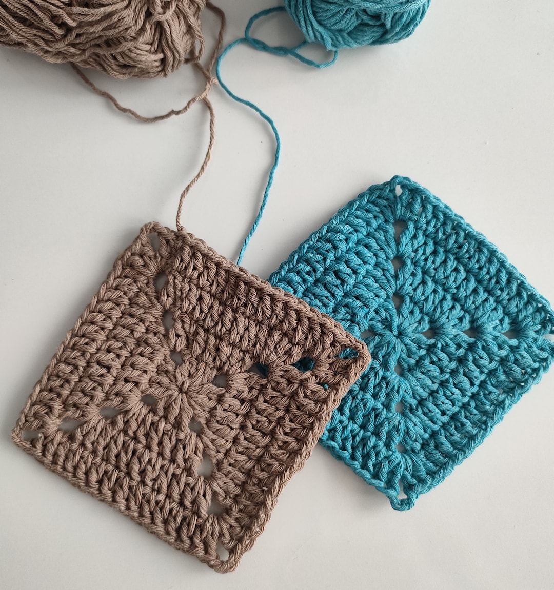 Easy Solid Granny Square Crochet Pattern: Beginner Blanket Motif (PDF Pattern)instant Download ...