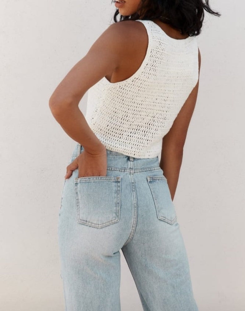 Top Pattern, Top Crochet Pattern , Top Easy Crochet Pattern, Summer Top ...