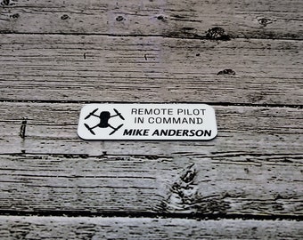 Personalized Name Badges, Name Tags, ID Tags. Laser Engraved UV Rated ...