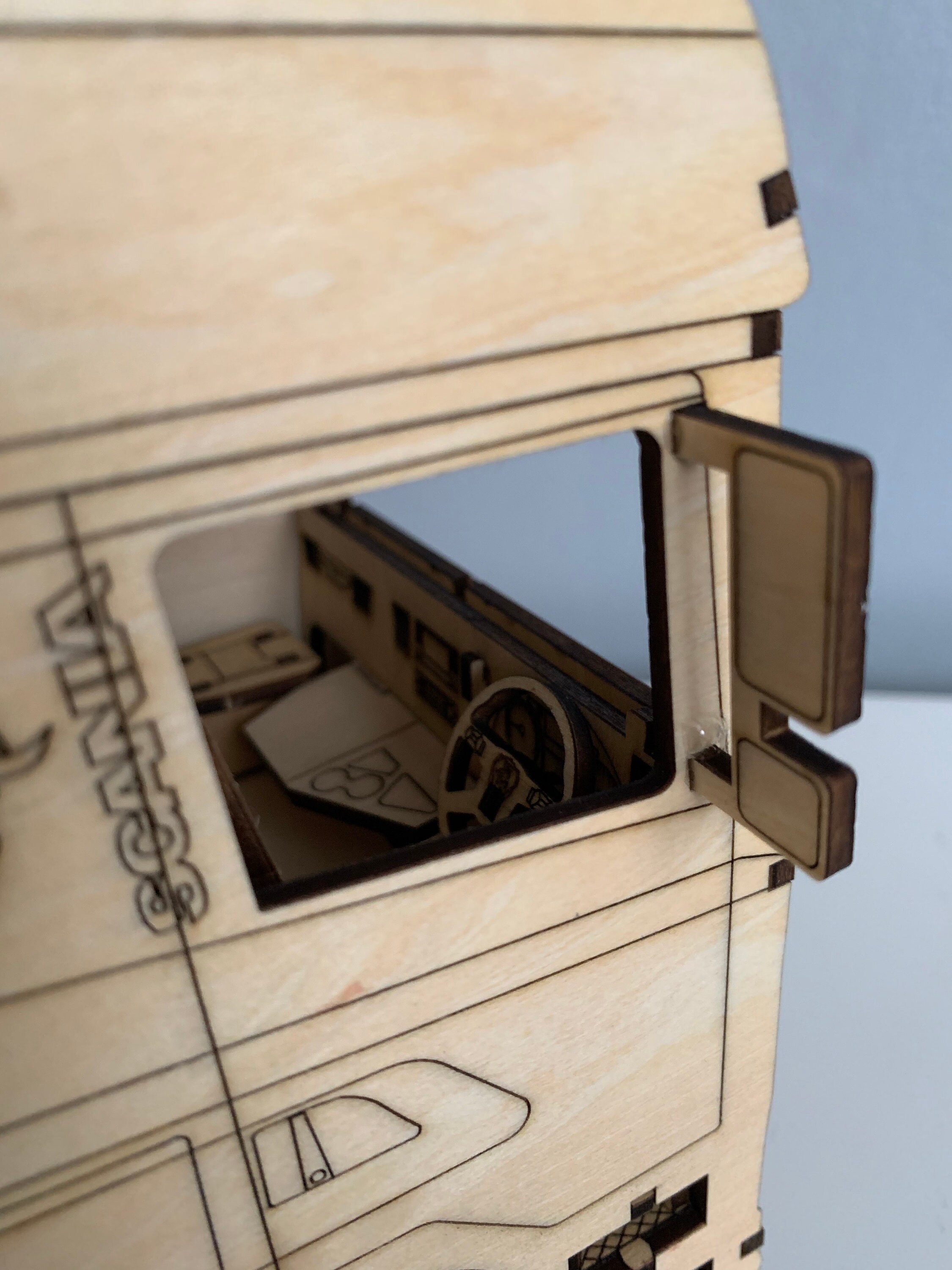 Scania R500 Wooden Model Kit - Etsy