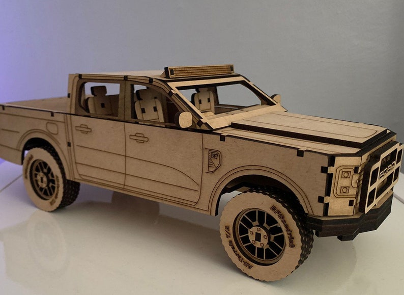 Ford Ranger Wooden Model Kit - Etsy