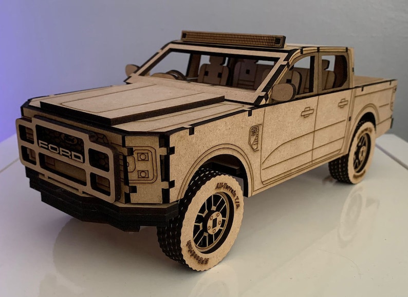 Ford Ranger Wooden Model Kit - Etsy
