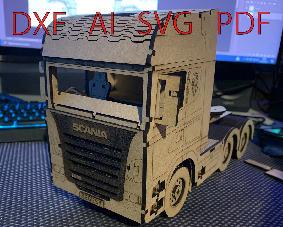 Scania R500 Laser & Vector File Pack - Etsy