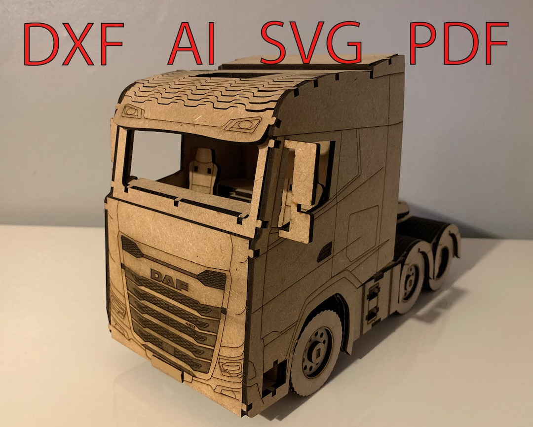 DAF XG Laser & Vector File Pack - 3mm - Etsy