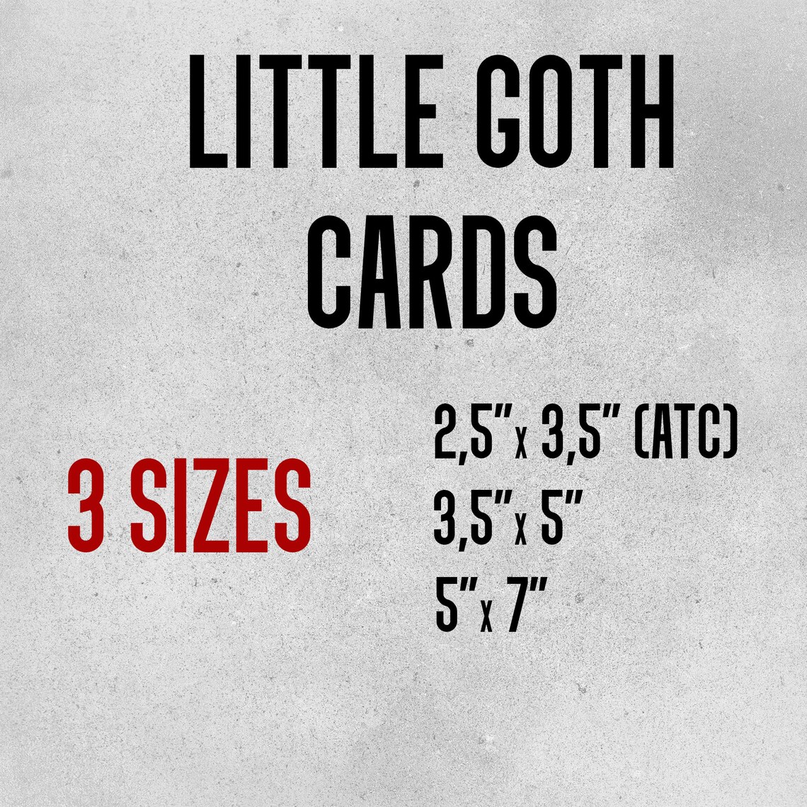 Little Goth Card 30 Digital Gothic Junk Journal Vintage - Etsy
