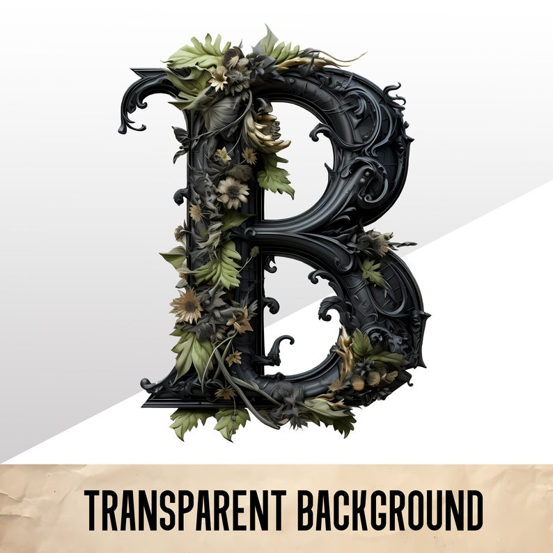 Alphabet Letter B Sublimation Scrapbooking Collage Graphic Design Junk ...