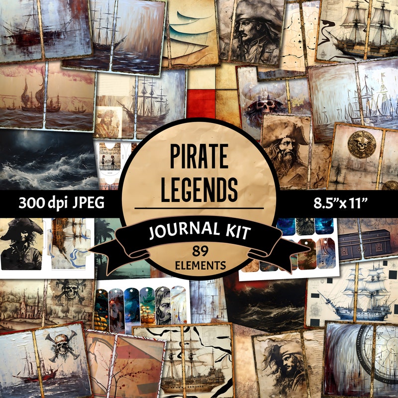 Pirate Journal - Etsy