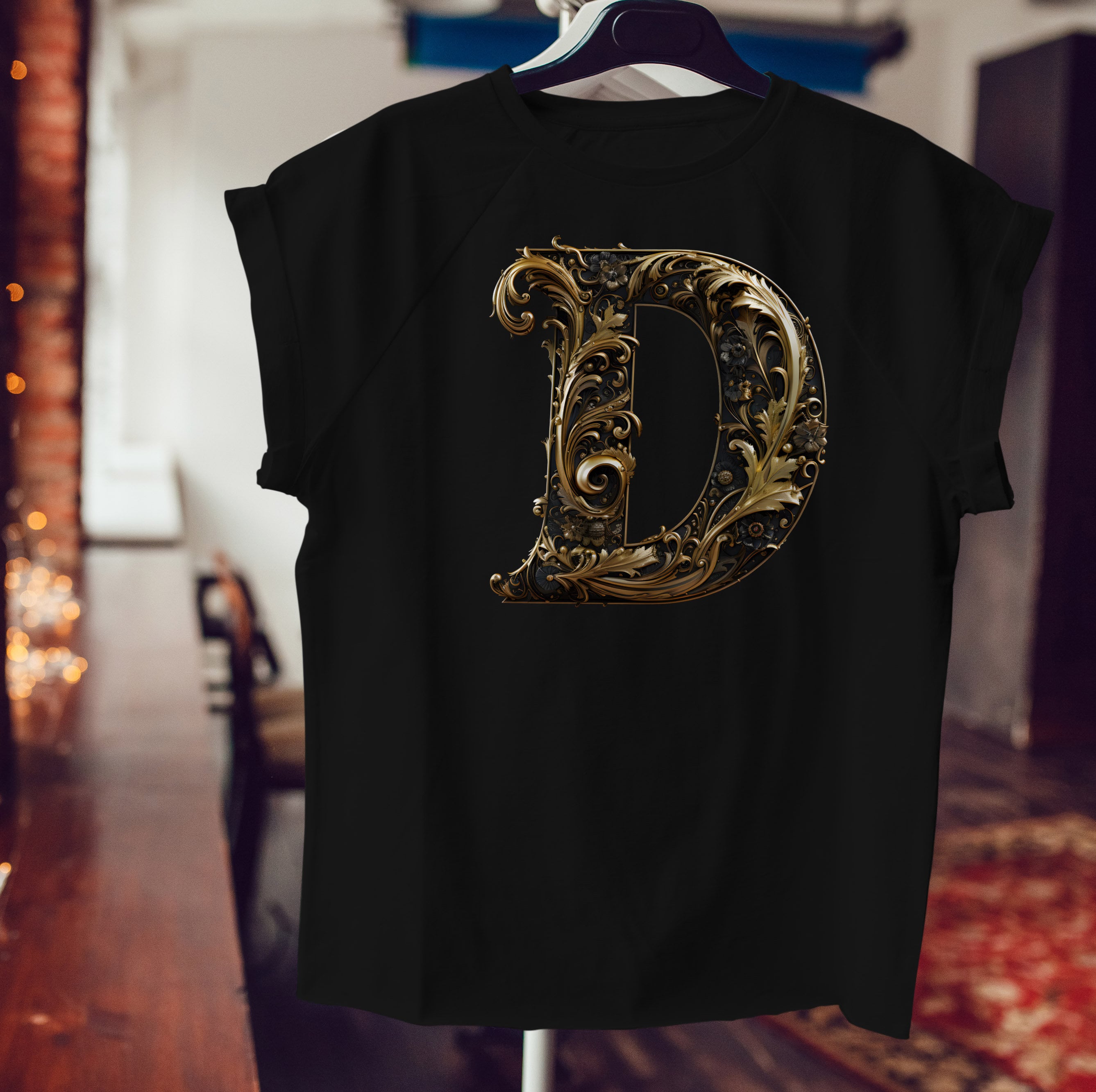 Alphabet Letter D Goth Style Sublimation Scrapbooking - Etsy