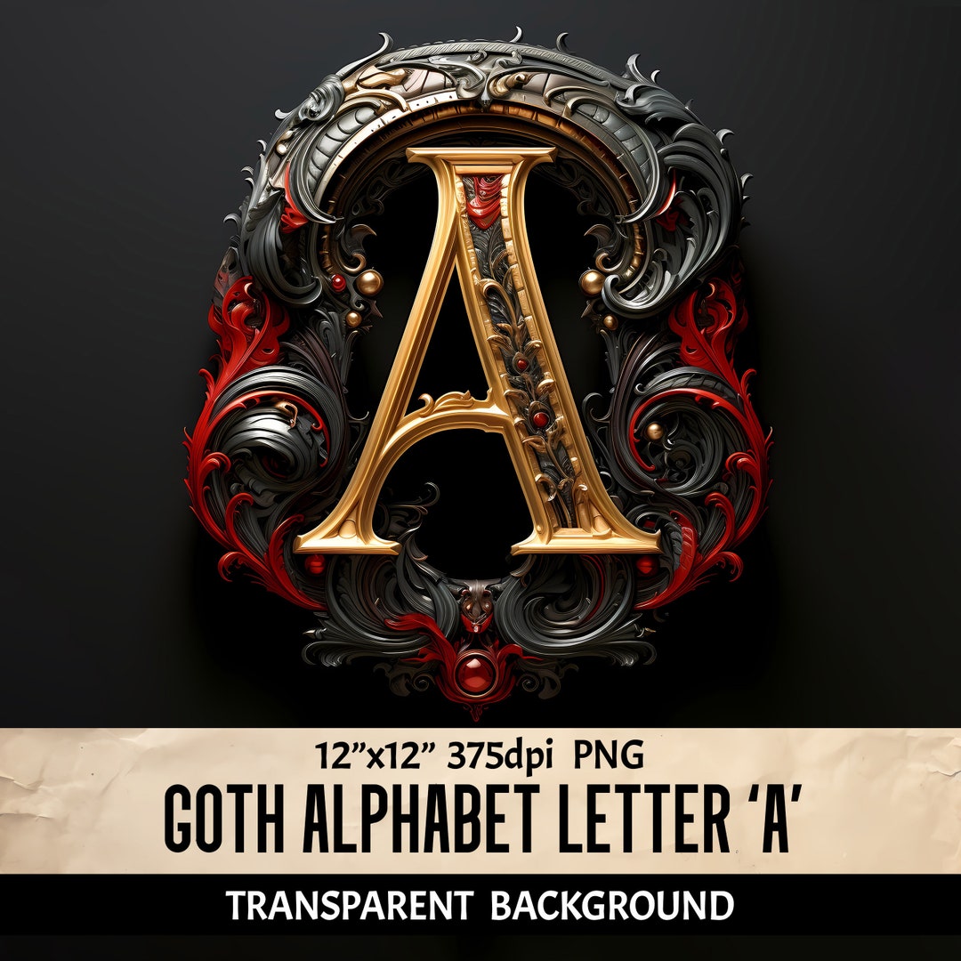 Alphabet Letter A - Sublimation Scrapbooking Collage Graphic Design ...