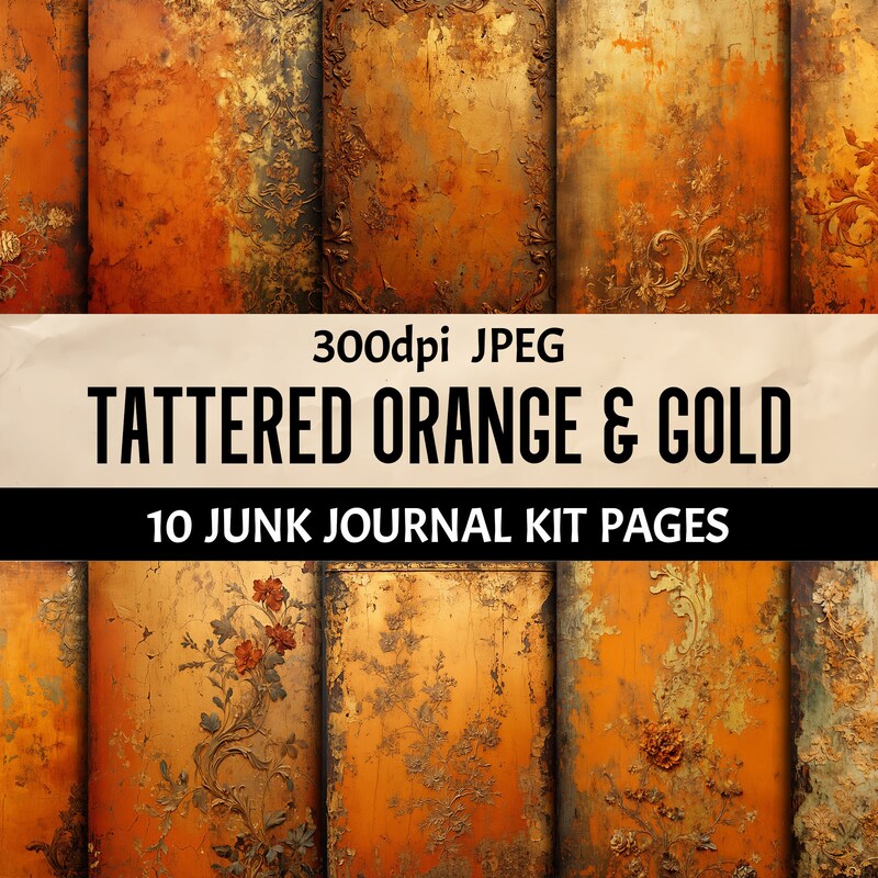 Orange Journal - Etsy