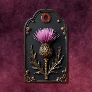 Gothic Floral Tags - 100+ Printable Goth Labels | Dark Flower Aesthetic ...