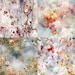 Airy Floral Seamless Pattern Digital Watercolor Flowers Scrapbooking ...