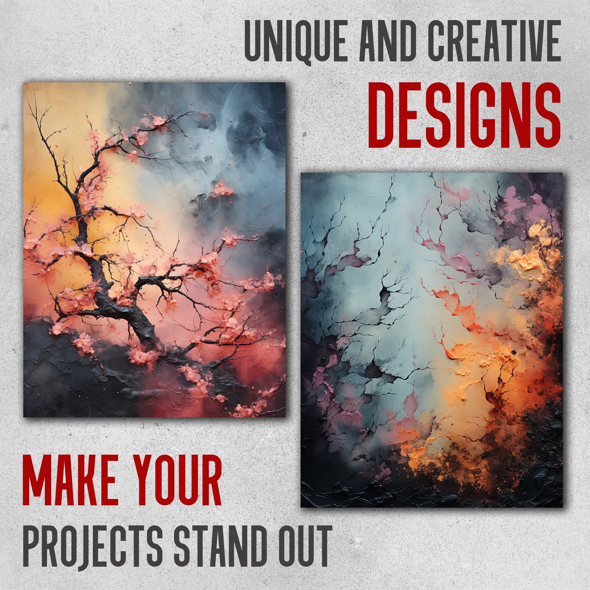 Psychedelic Journal Page Printable for Scrapbooking, Junk Journaling ...