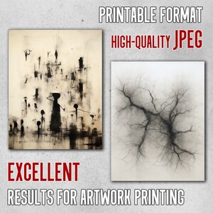 Horror Printable Journal Page Fear Nightmare Dreams Digital Paper for ...