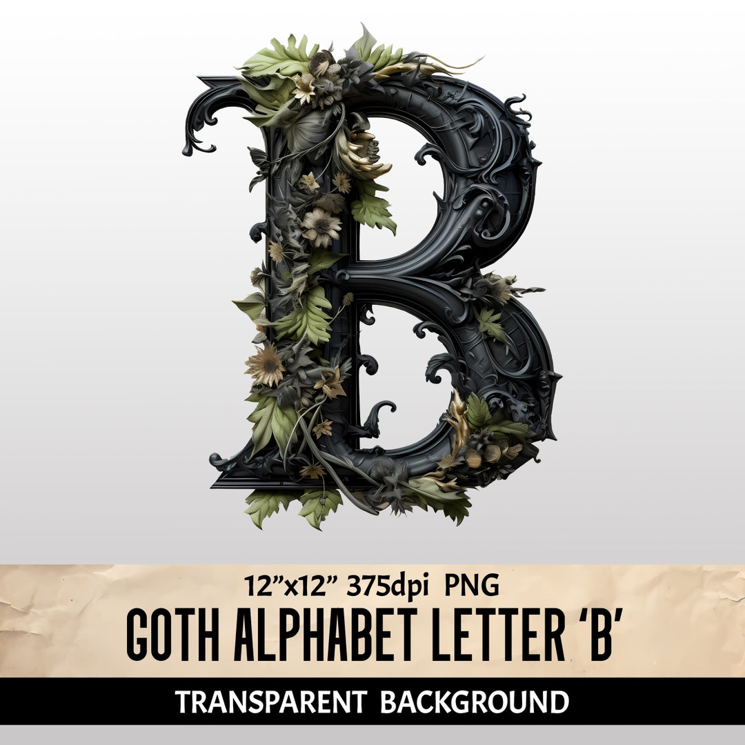 Alphabet Letter B - Sublimation Scrapbooking Collage Graphic Design ...