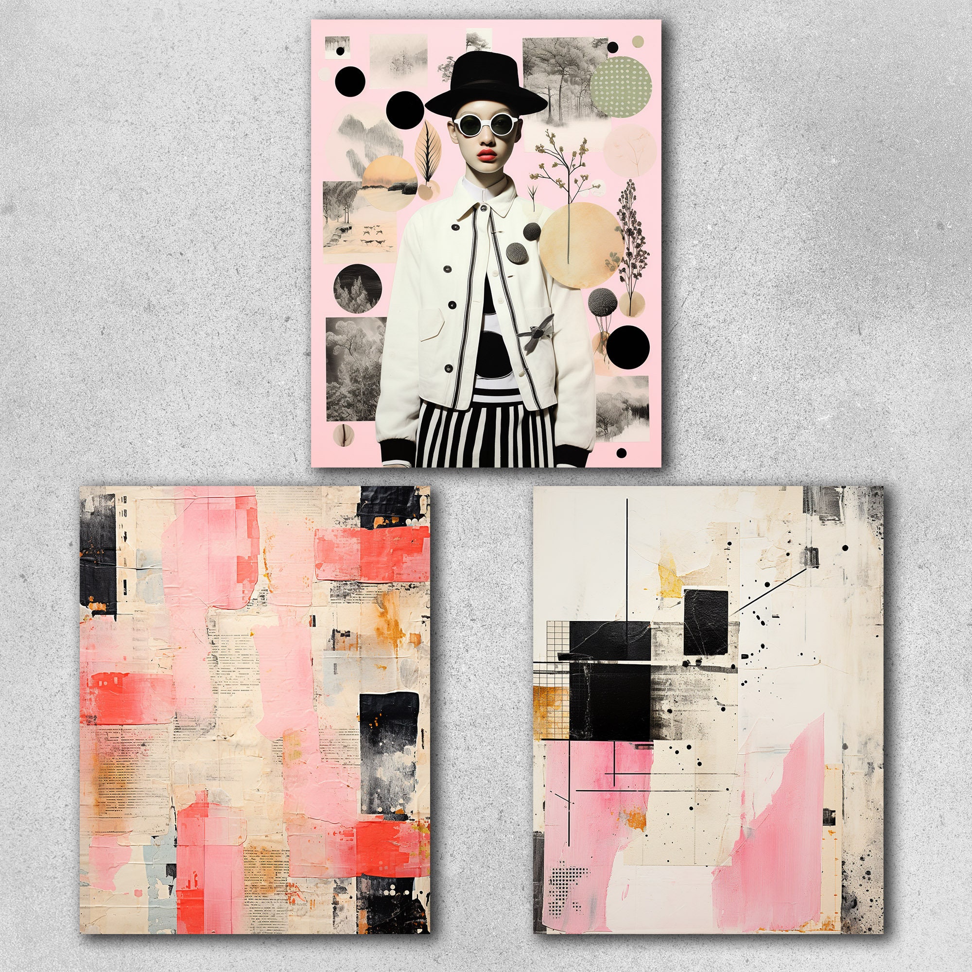 1950s Journal Pages: Retro Printable Collage Kit (digital Download) - Etsy