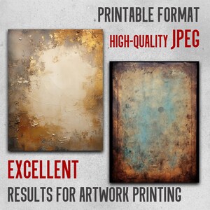 Grunge Paper Scrapbooking Pack: 10 Digital Junk Journal Pages (digital ...