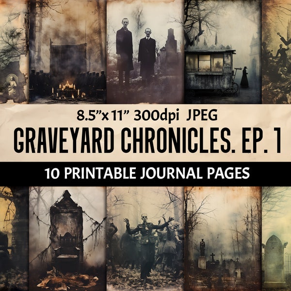 Graveyard Photo - Etsy