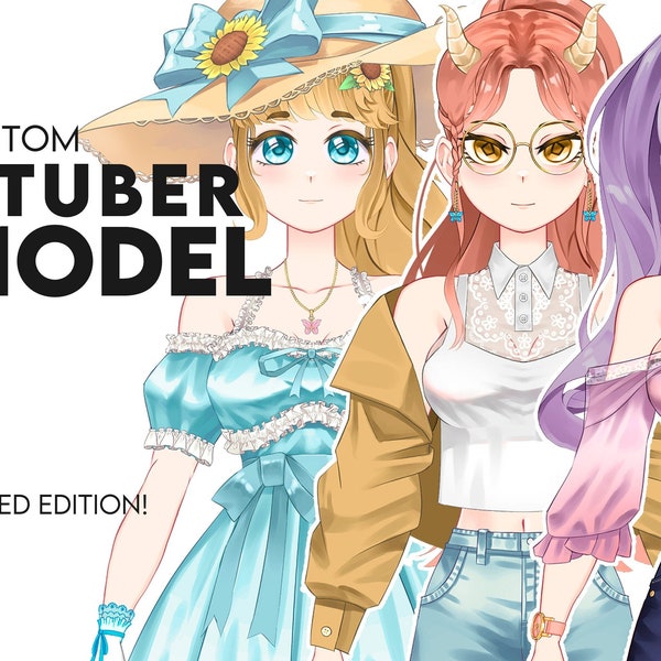 Vrchat Avatar Female - Etsy