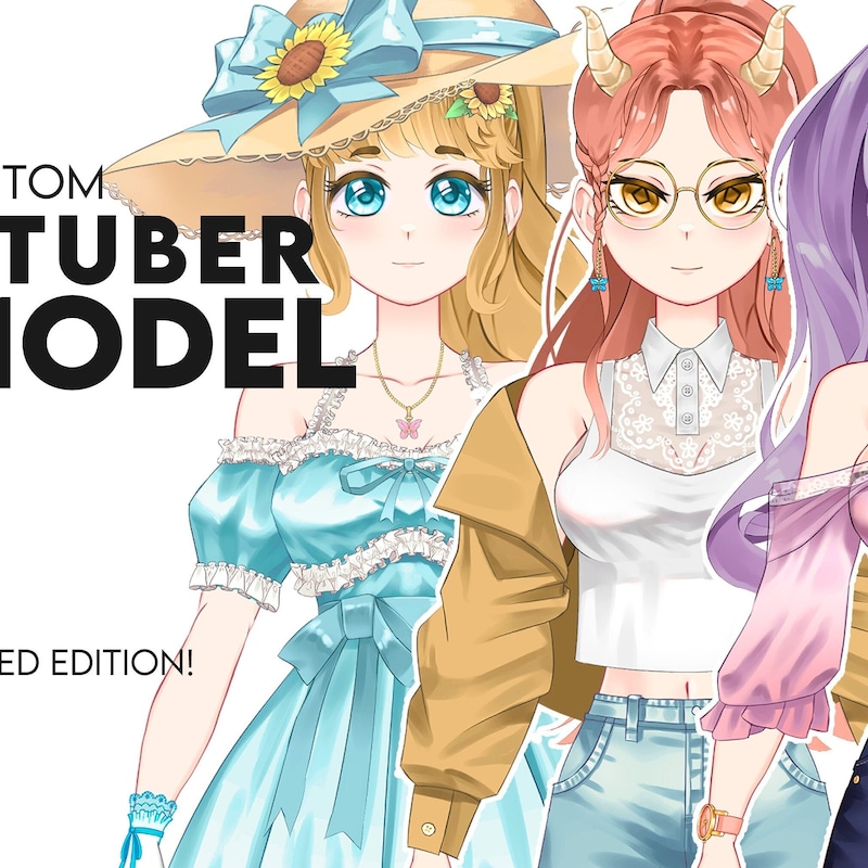 Vrchat Avatar Female - Etsy