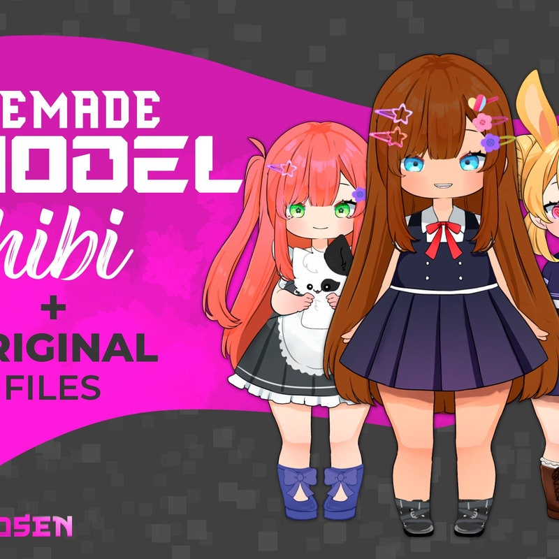 Chibi Avatars Vrchat - Etsy