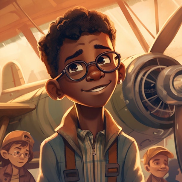 Oliver Dreams of Becoming A Pilot - a Children's Video E-book About a ...
