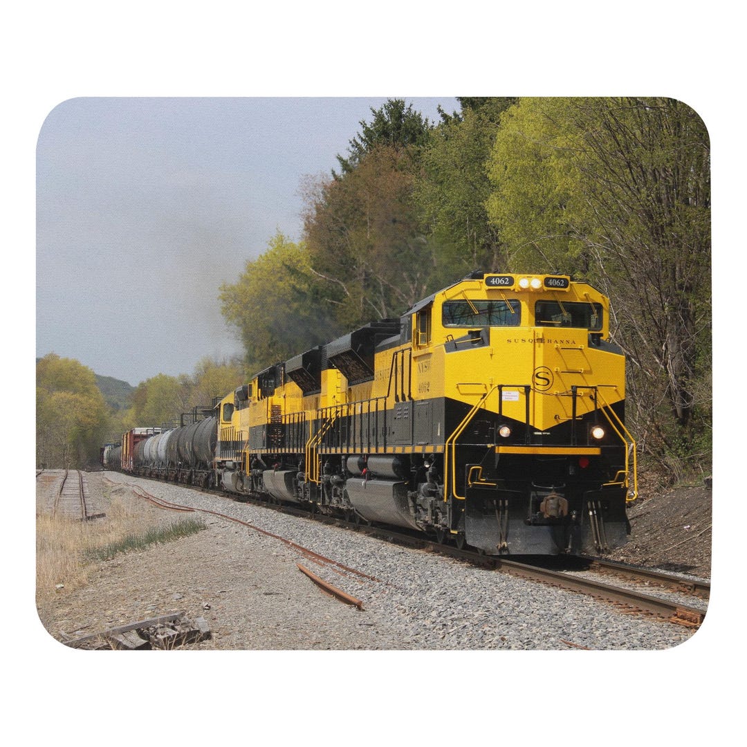 NYS&W Train Mouse Pad, Railroad Lovers Gift - Etsy
