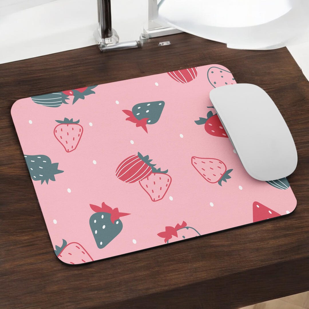 Strawberry Mouse Pad - Etsy
