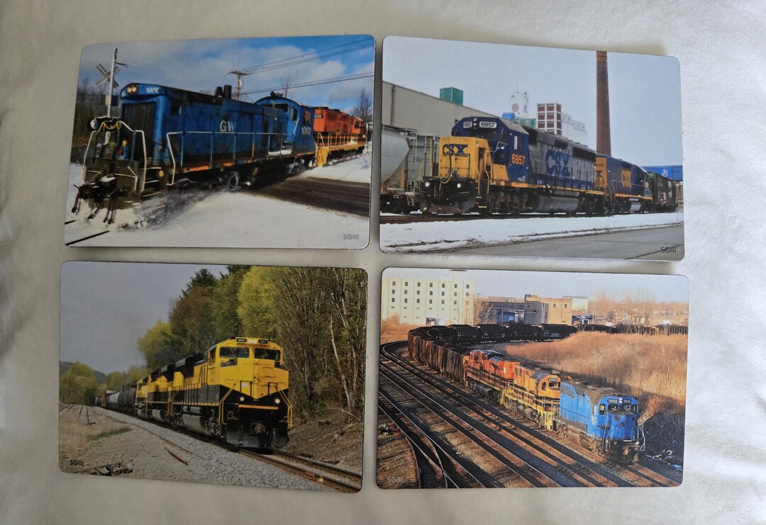 Train Magnets Train Refrigerator Magnets Train Fridge Magnets 4 Pack ...