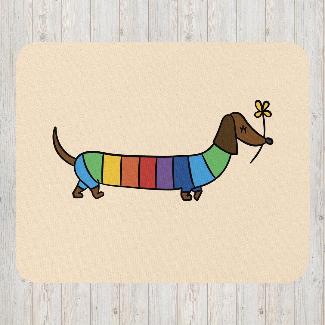 LGBTQ Pride Dog Mouse Pad - Etsy