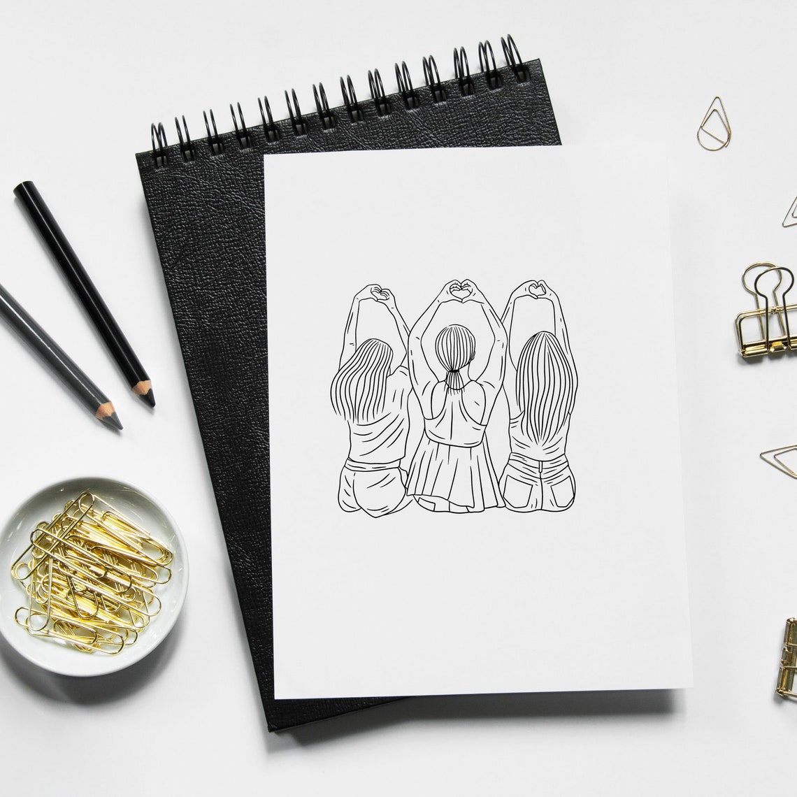 Best Friends Forever SVG Best Friends Svg 2 Women Sisters Queen Love ...