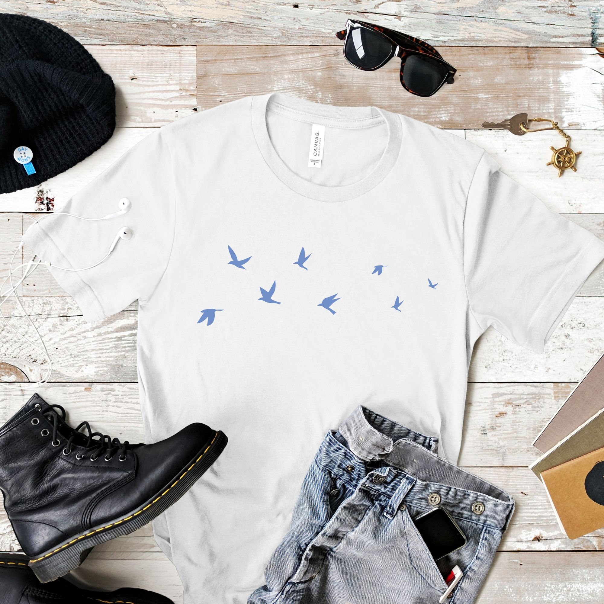 Flock of Birds Svg Bundle\ SVG\ JPG\ PNG\ Commercial Use\ Digital Cut ...