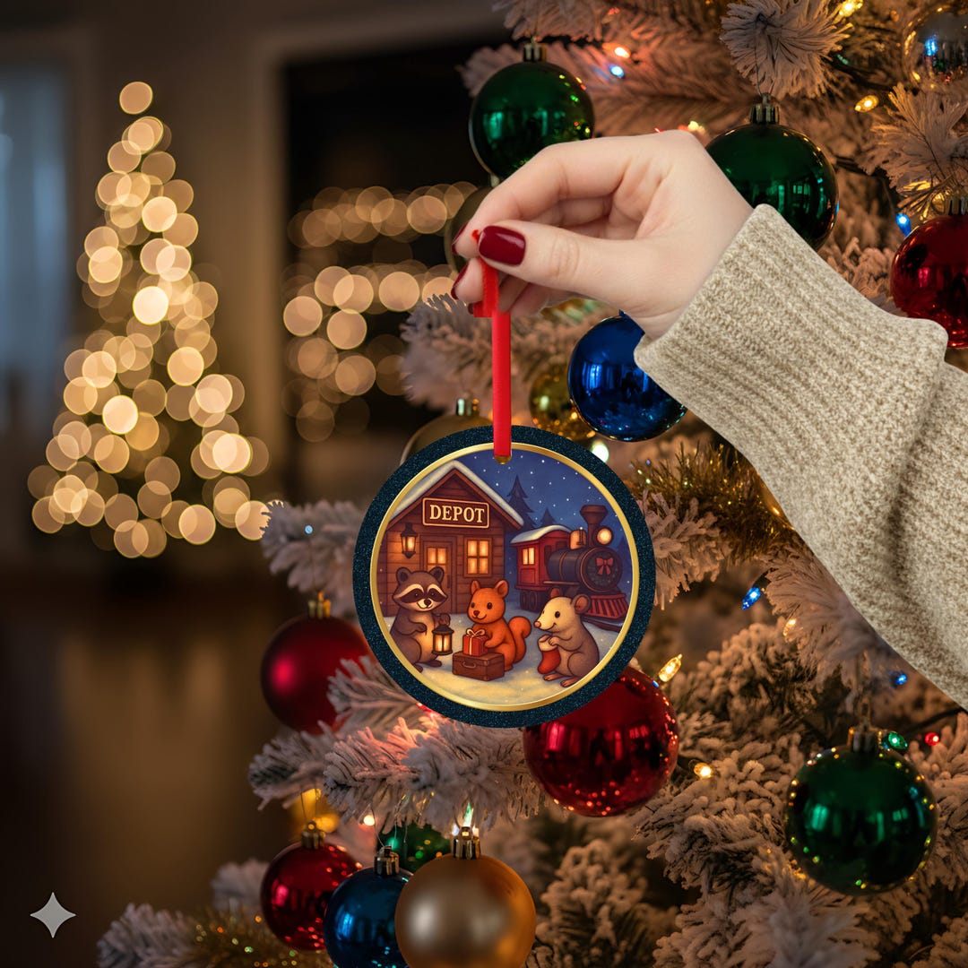 PERSONALIZED APPALCHIA ORNAMENTS | 3.5" Mountain Critters | Appalachian ...