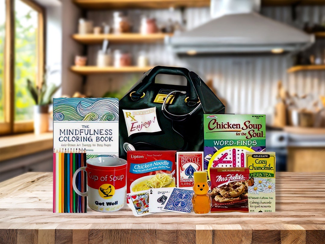 ADULT GET WELL Gift, Anti-stress & Relaxation Care Package, Adult Care ...