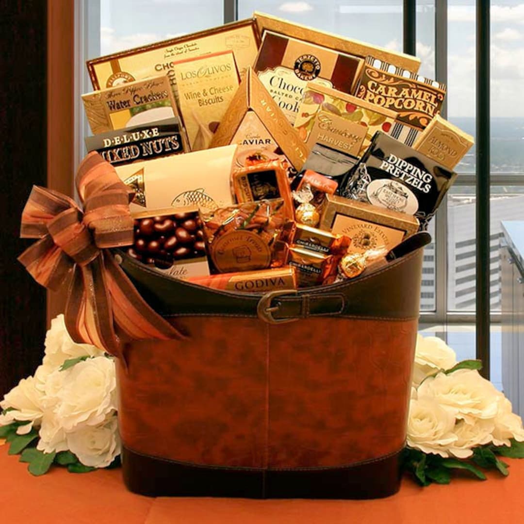 DELUXE CORPORATE GOURMET, Executive Selections Gourmet Gift Basket ...
