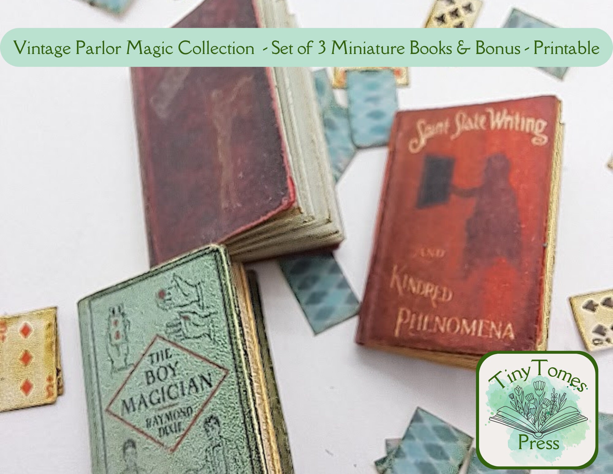 Miniature Vintage Parlor Magic Book Collection Digital Download Set of ...