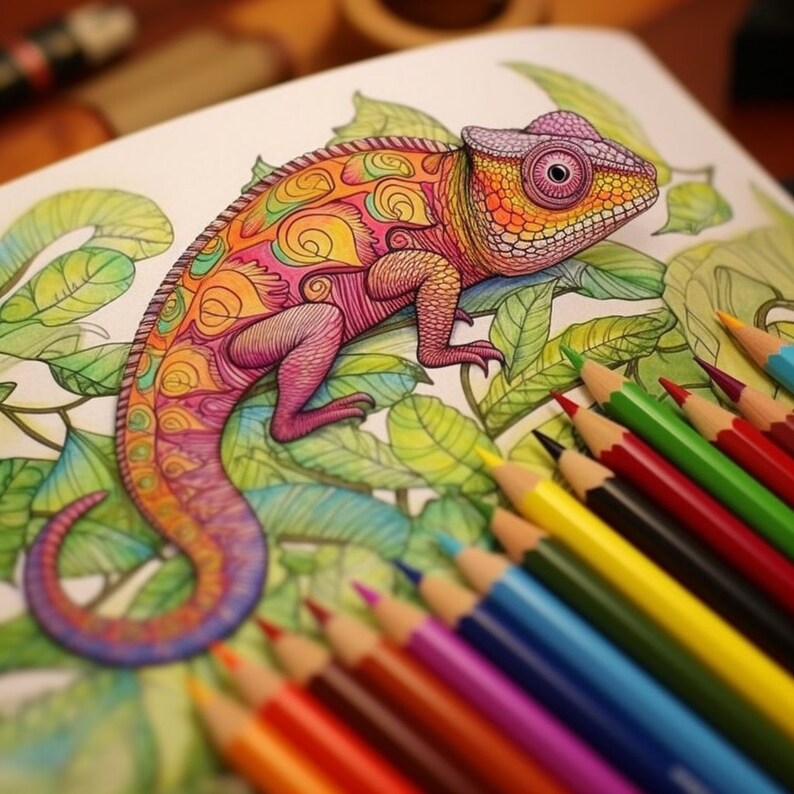 100 Printable Animal Coloring Pages Interactive Educational - Etsy