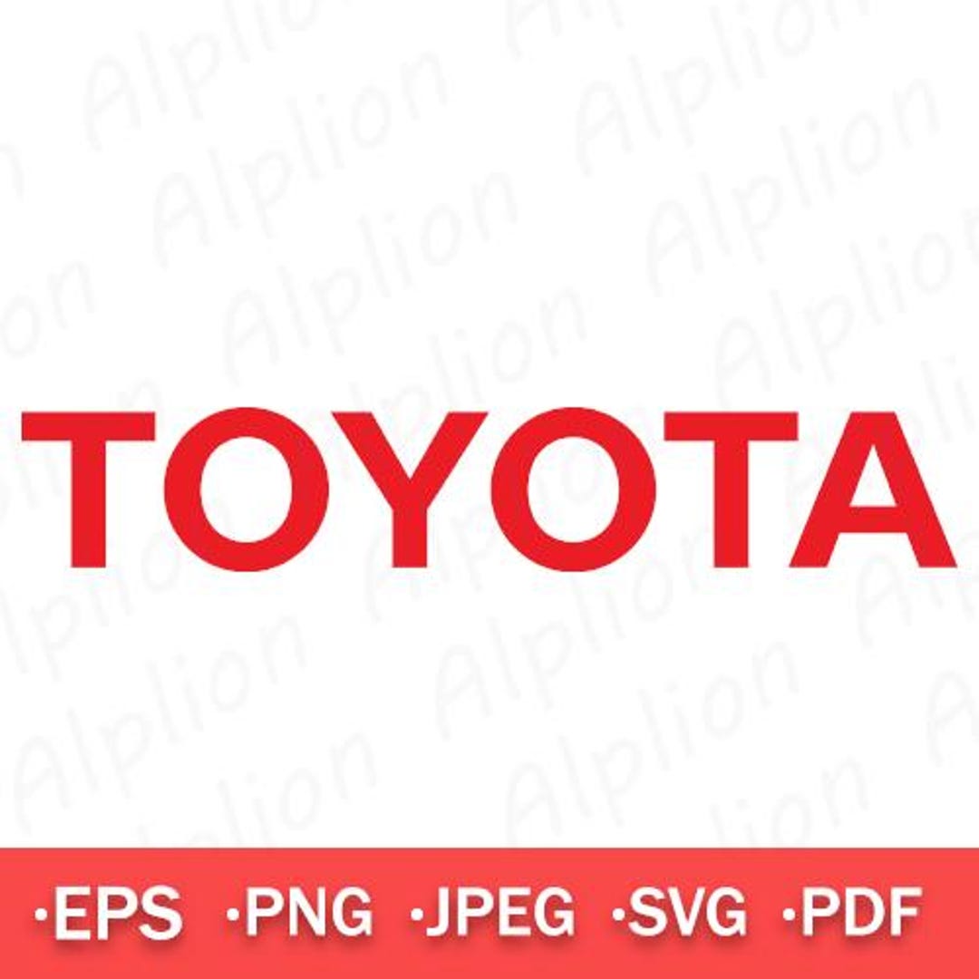TOYOTA, Toyota Svg,toyota Png,toyota Logo,toyota Cutfile,toyota ...