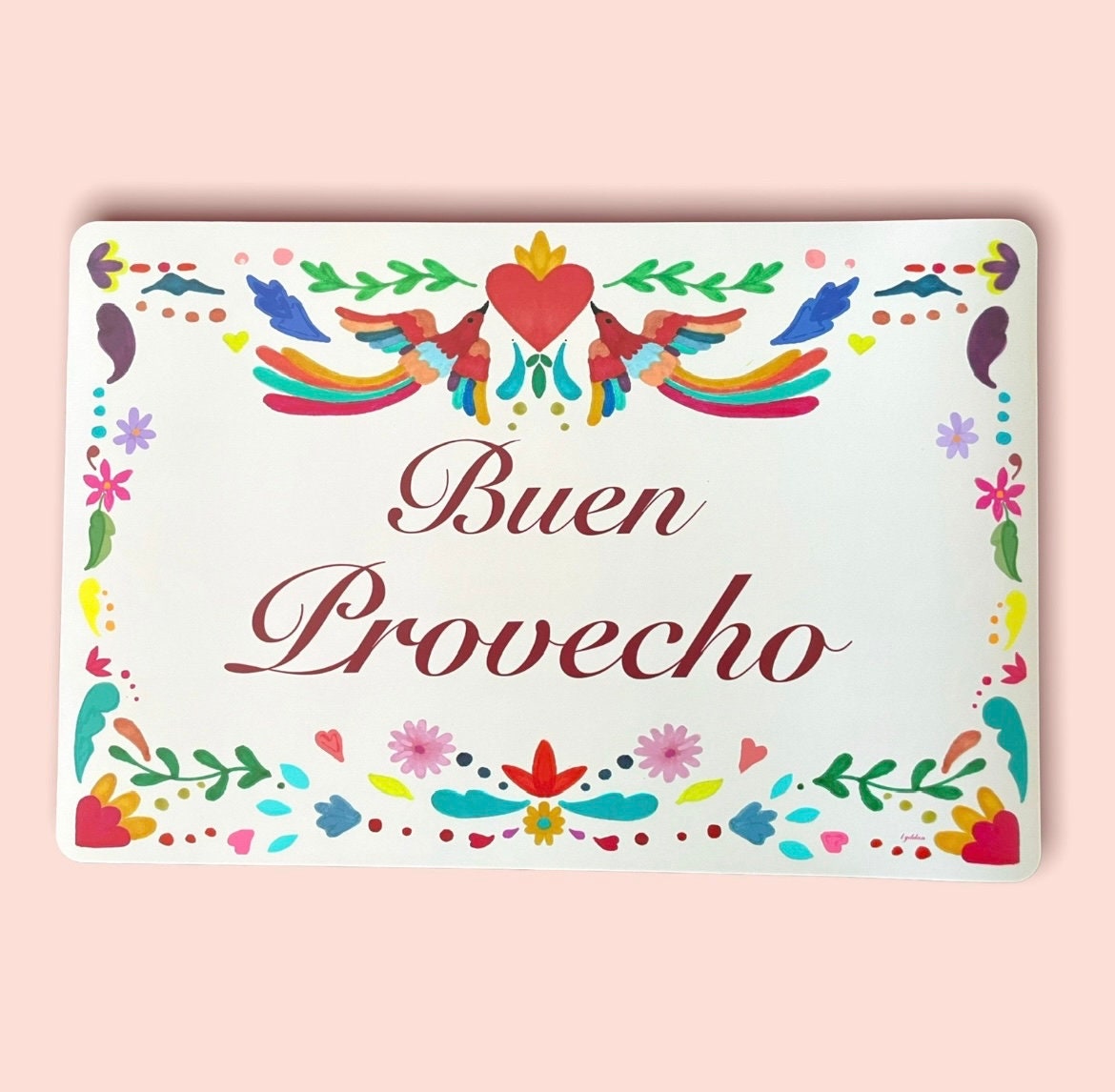 6-piece Placemat With Text, Table Linens, Cute Mat, Placemats, Table ...
