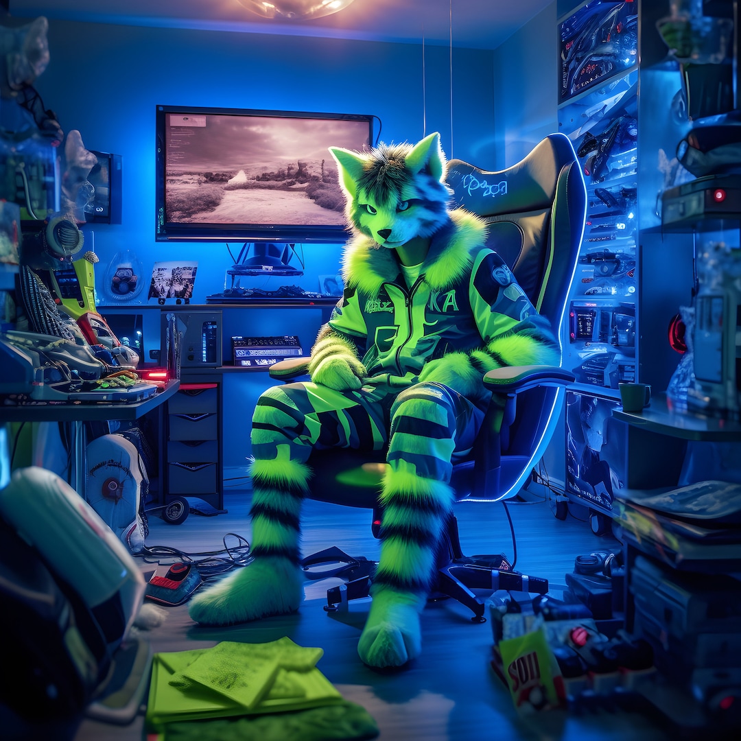 Full Body Furry Art, Commission Based - Etsy