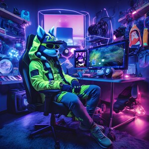 Full Body Furry Art, Commission Based - Etsy