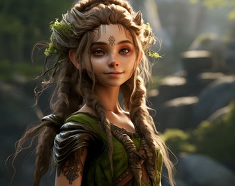 Custom Dnd Character Design 3D Cartoon Character Render Fantasy Video ...