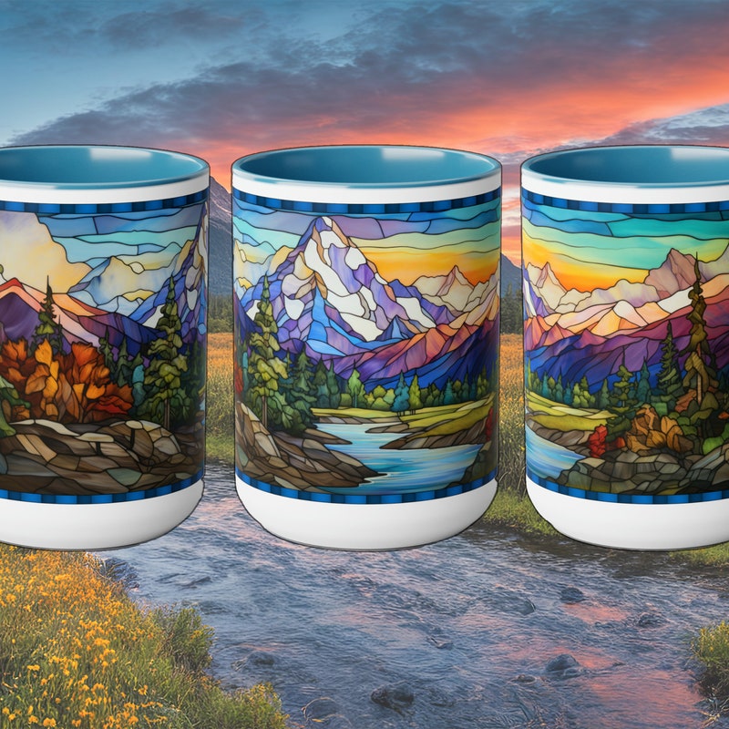 Stained Glass Coffee - Etsy