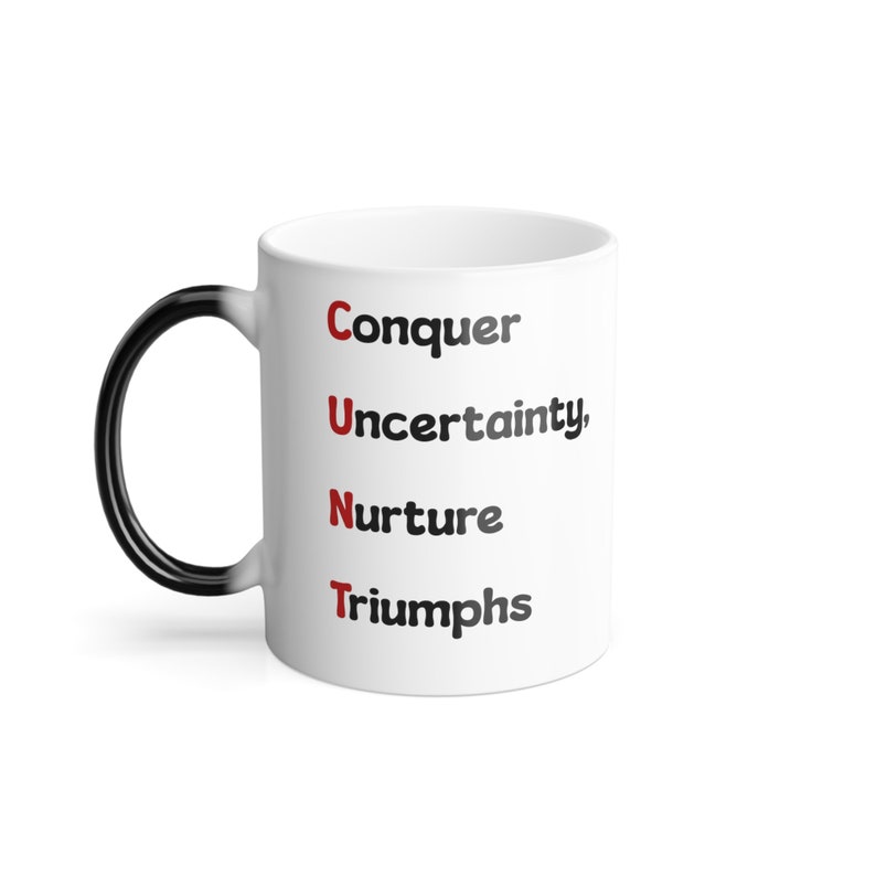 Color Morphing 'cunt' Mug, Heat Changing Cup, Hilarious Gag Gift, Rude ...
