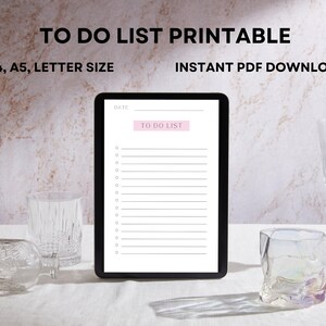 2023 Daily To-do List Planner Printable PDF Download Template, Hourly ...
