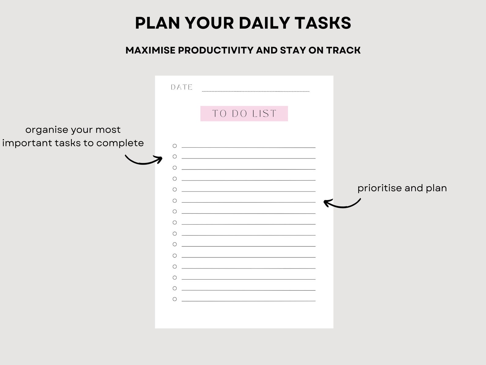 2023 Daily To-do List Planner Printable PDF Download Template, Hourly ...